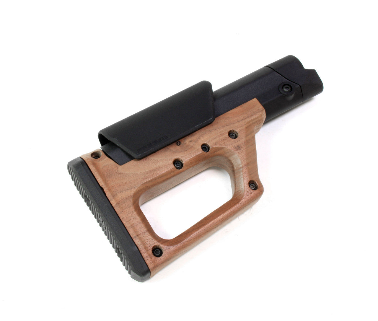 CNC Machined Walnut wood AR-15 stock JMK Customs – www.jmkcustoms.com