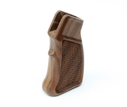 Wood AR-15 Grip JMK Customs Pistol grip walnut – www.jmkcustoms.com