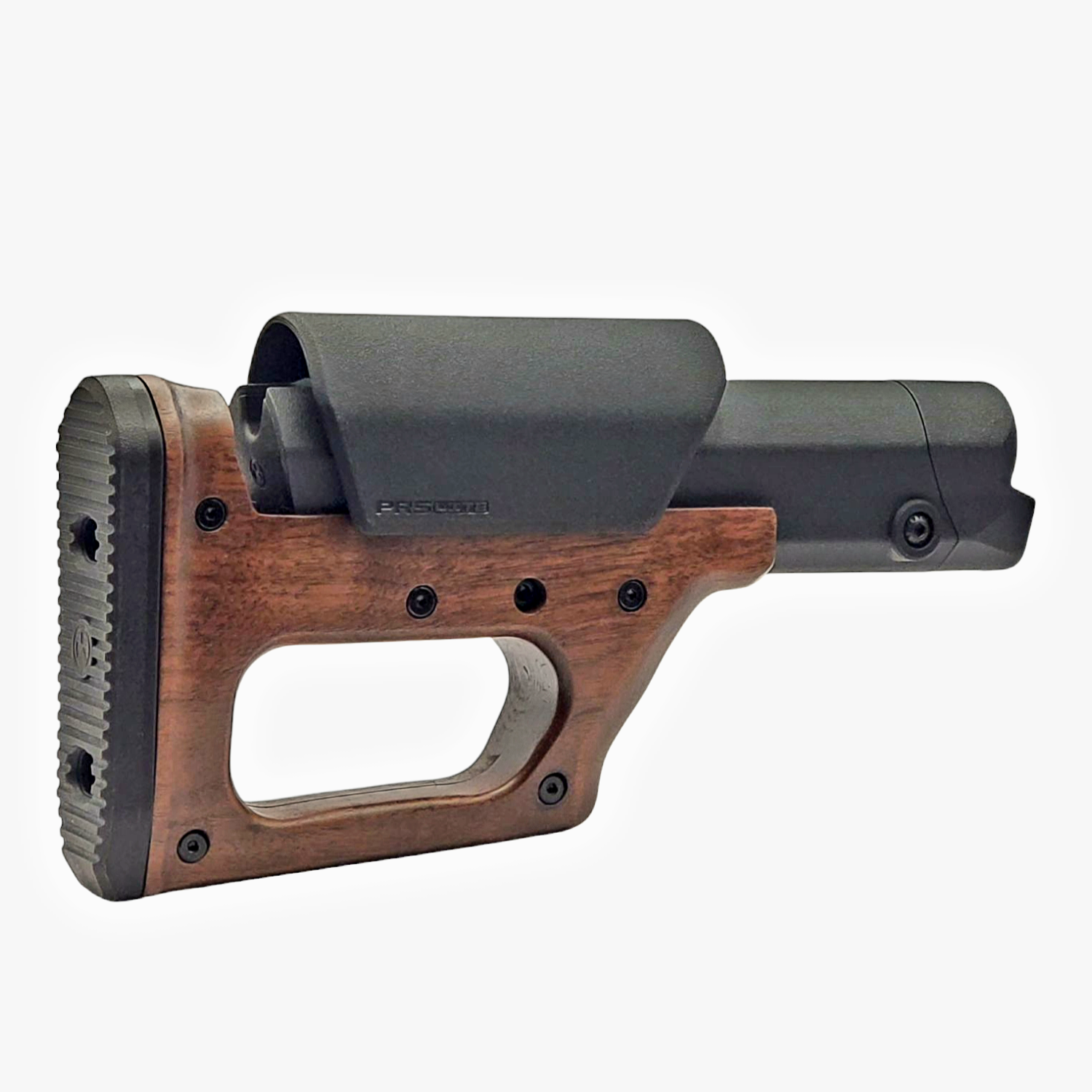 CNC Machined Walnut wood AR-15 stock JMK Customs – www.jmkcustoms.com